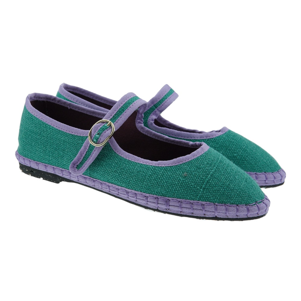 Merceditas de Lino Flabelus para Mujer | Carrile Calzado