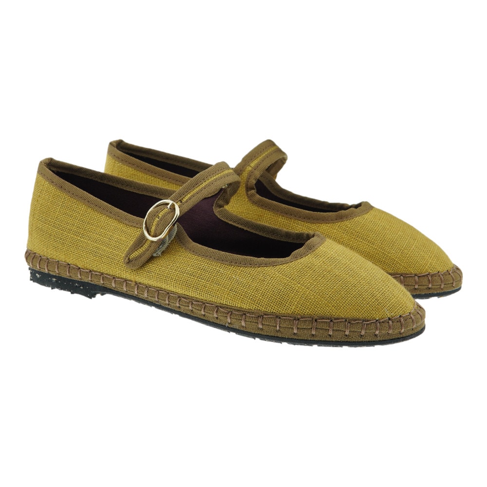 Merceditas de Lino Flabelus para Mujer | Carrile Calzado