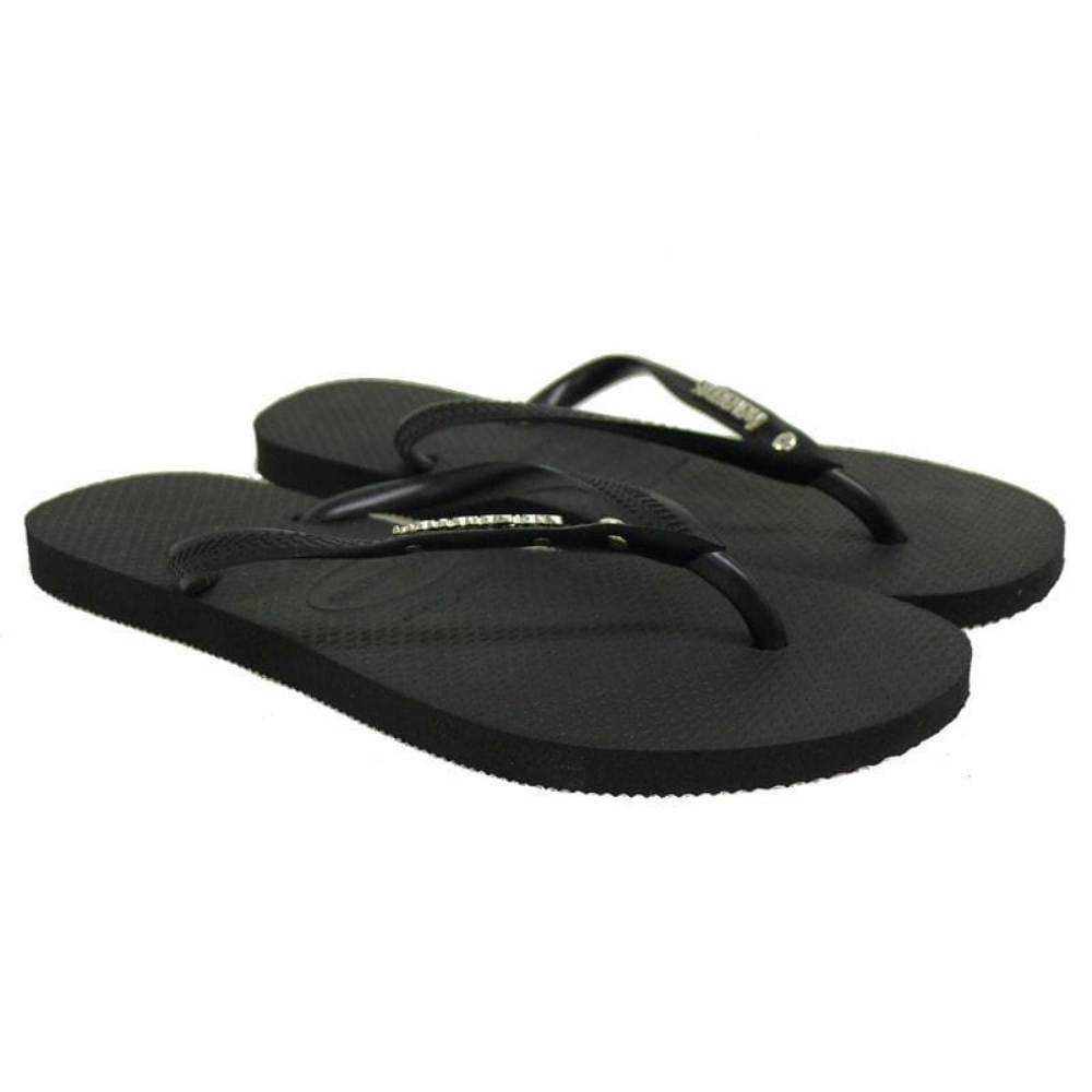 Chanclas Swarovski Havaianas 4129769 Slim Metal